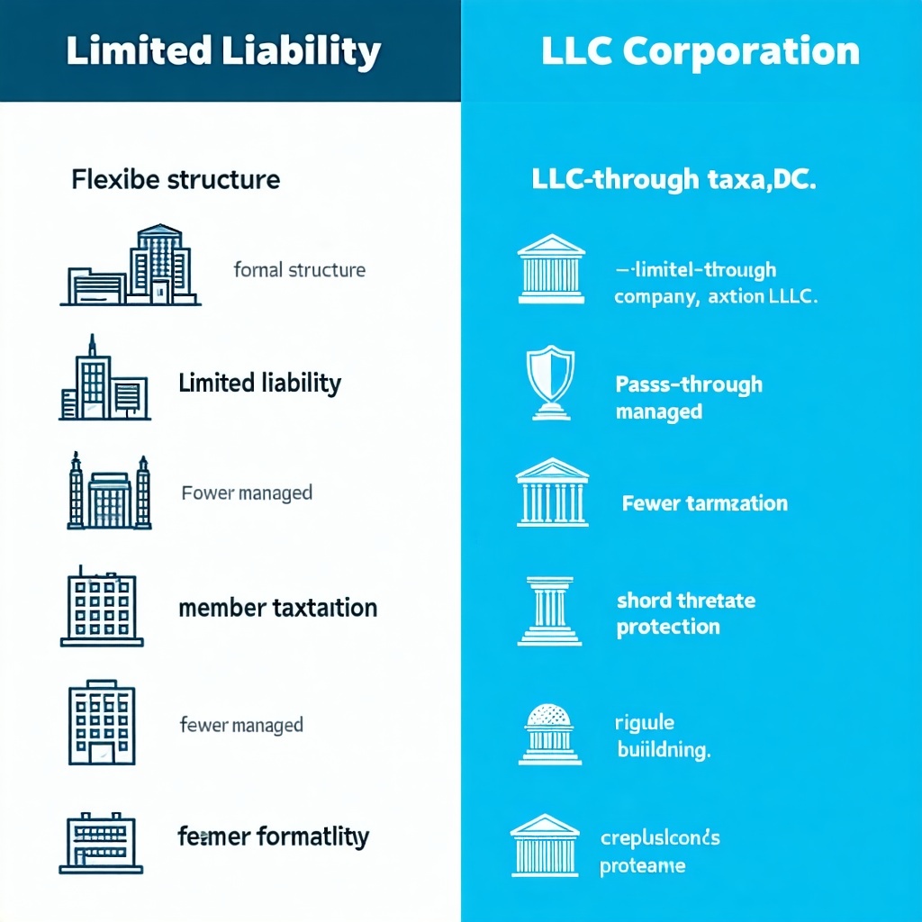 Primary Difference Between LLC and Corporation
